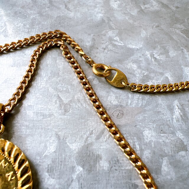 N285-ヴィンテージネックレス・1984 1 Penny Elizabeth II Coin Charm Pendant | iichi 日々の暮らしを心地よくするハンドメイドやアンティーク ...