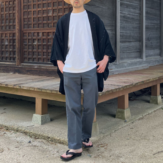 昭和後期 ジャパンヴィンテージ 唐獅子裏地 メンズ羽織 黒 Japanese Vintage Men's Haori | iichi 日々の暮らしを心地よくするハンドメイドやアンティークの ...
