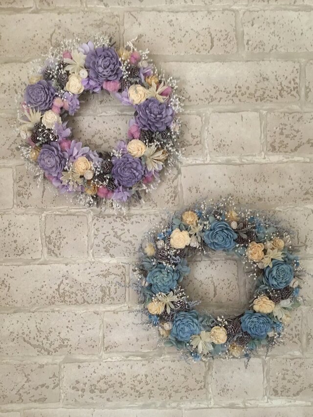 リースE(19cm) | iichi 日々の暮らしを心地よくするハンドメイドやアンティークのマーケットプレイス