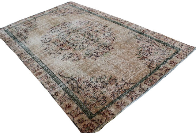 特大 超大判 カーキベージュ 271×168 トルコヴィンテージラグ | iichi 日々の暮らしを心地よくするハンドメイドやアンティークのマーケットプレイス