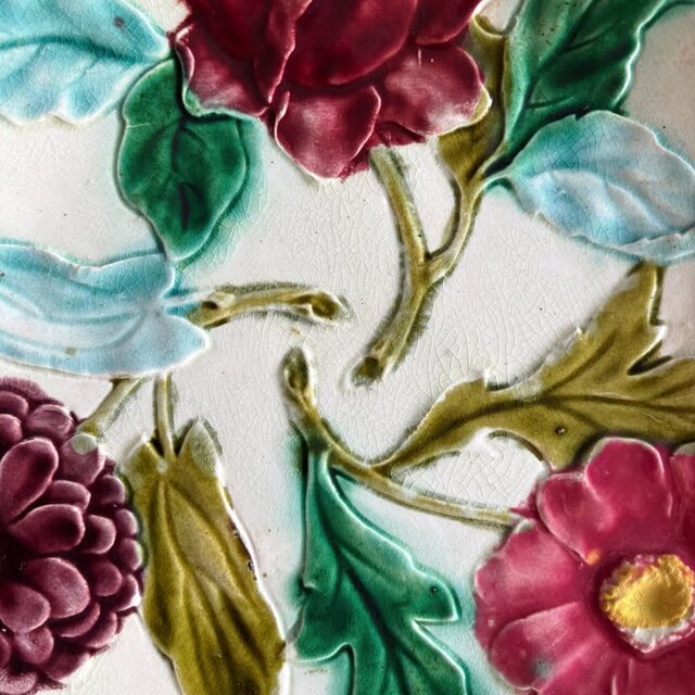 Orchies オルシ サンタマン バルボティーヌ 平皿 φ22.2cm フランス アンティーク 0502214 | iichi 日々の暮らしを心地よくするハンドメイドやアンティークの ...