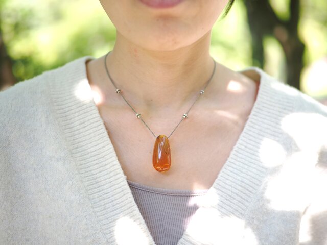 -Green burmite- code pendant | iichi 日々の暮らしを心地よくするハンドメイドやアンティークのマーケットプレイス