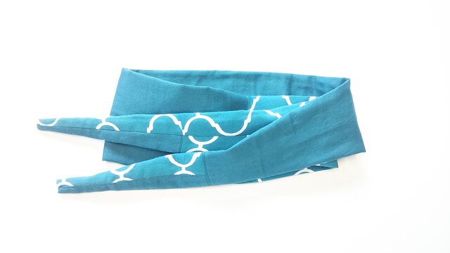 肌ストール さらし×ガーゼ ピーコック パッチ 約140cm | iichi 日々の暮らしを心地よくするハンドメイドやアンティークのマーケットプレイス