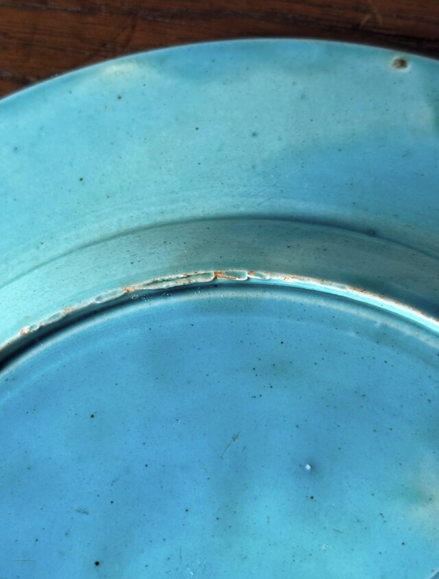 Rubelles リュベル エモー オンブラン 貴婦人 平皿 φ21.7cm フランス アンティーク | iichi 日々の暮らしを心地よくするハンドメイドやアンティークのマーケットプレイス