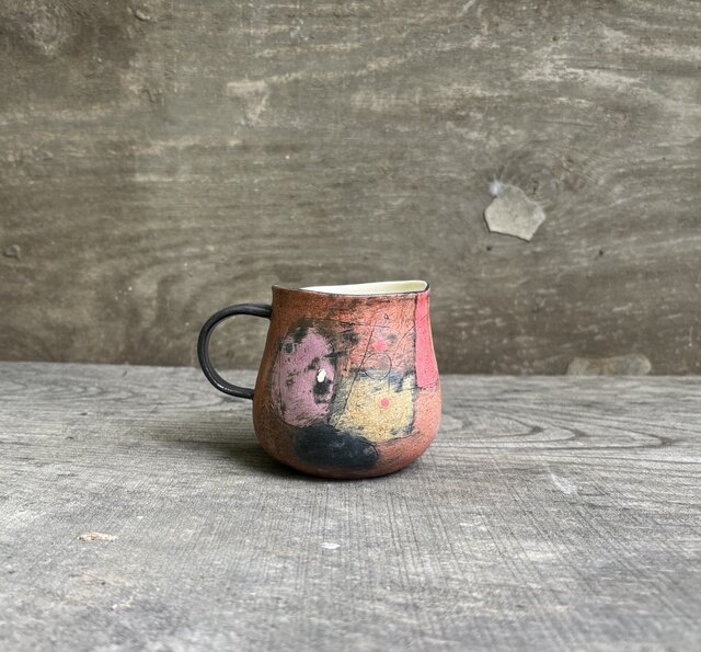 化粧掻き落とし文様 マグカップ166 | iichi 日々の暮らしを心地よくするハンドメイドやアンティークのマーケットプレイス