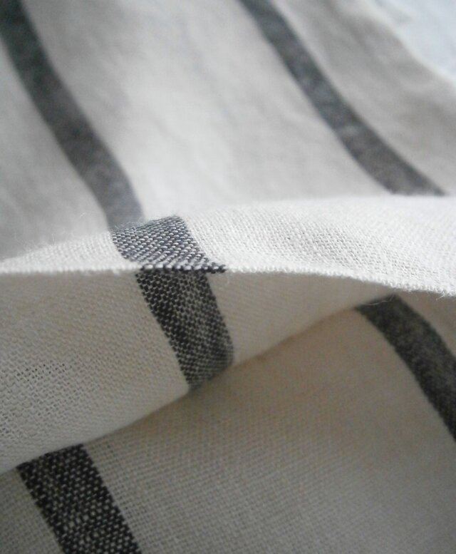 StripeLinen tote＆pouch | iichi 日々の暮らしを心地よくするハンドメイドやアンティークのマーケットプレイス