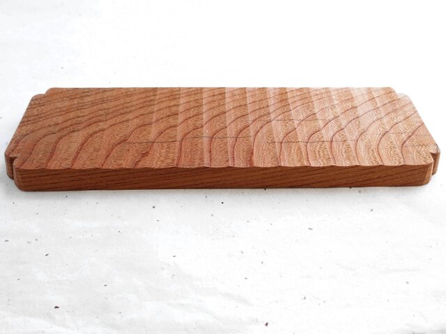 入隅 我谷盆 欅 36×11×2cm ナチュラル | iichi 日々の暮らしを心地よくするハンドメイドやアンティークのマーケットプレイス