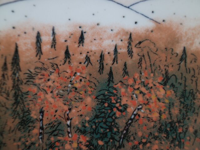 ARABIA×FINNAIR / Helja ヘルヤ AUTUMN 陶板 No.5640 | iichi 日々の暮らしを心地よくするハンドメイドやアンティークのマーケットプレイス