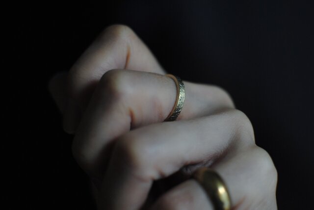 Tigre - Ring【brass / silver】 | iichi 日々の暮らしを心地よくするハンドメイドやアンティークのマーケットプレイス