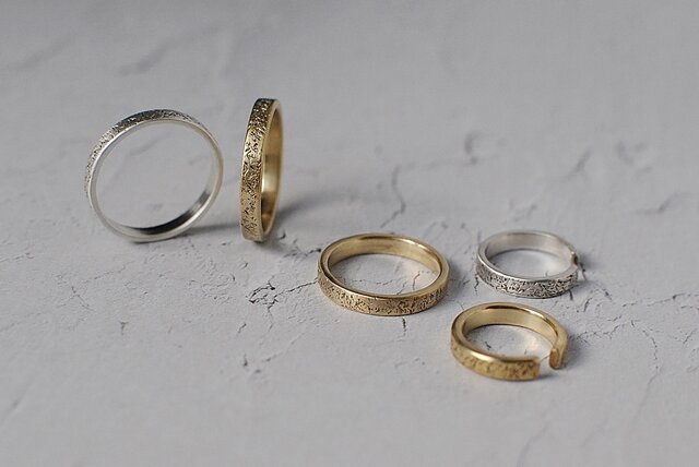 Tigre - Ring【brass / silver】 | iichi 日々の暮らしを心地よくするハンドメイドやアンティークのマーケットプレイス