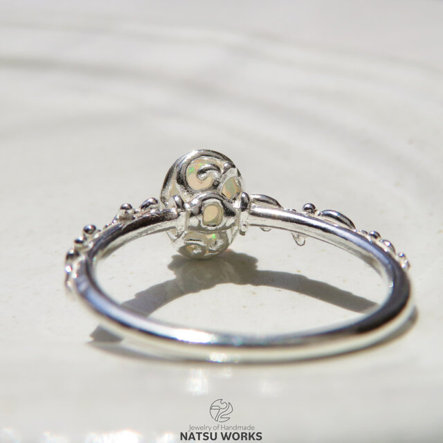 エチオピア オパール リング / Ethiopian Opal Ring | iichi 日々の暮らしを心地よくするハンドメイドやアンティークのマーケットプレイス