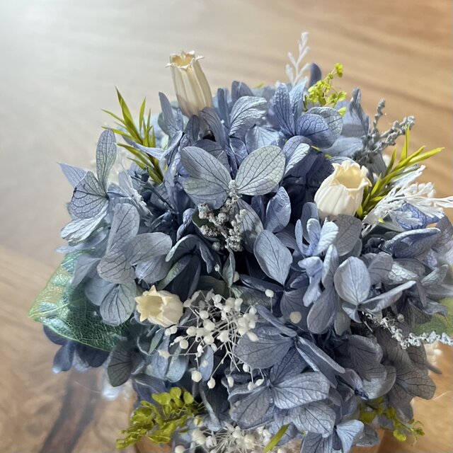 bubble garden “あじさい” 晴れやかブルー2025 | iichi 日々の暮らしを心地よくするハンドメイドやアンティークのマーケットプレイス