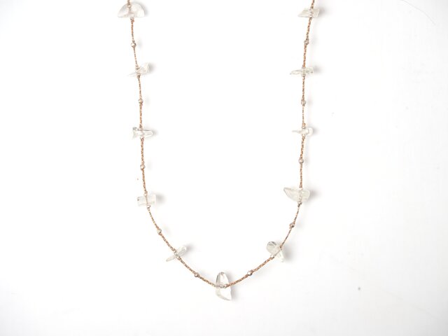 -Lybyan grass- code necklace | iichi 日々の暮らしを心地よくするハンドメイドやアンティークのマーケットプレイス