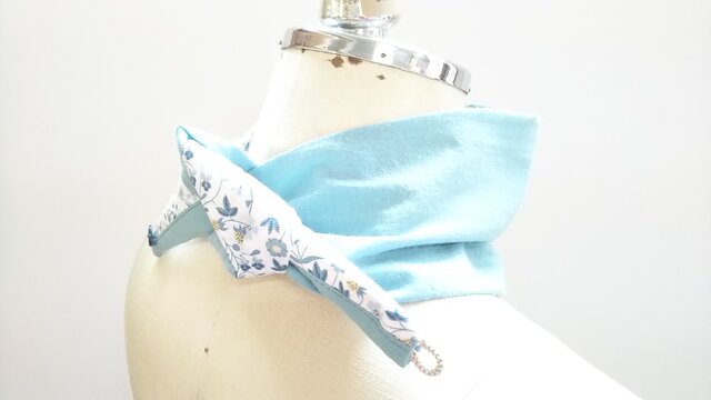 肌ストール ショート丈 リバティ Mirabel 約90cm | iichi 日々の暮らしを心地よくするハンドメイドやアンティークのマーケットプレイス