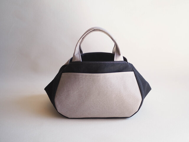 ＊色合わせお好み＊蓋付き丸トートL | iichi 日々の暮らしを心地よくするハンドメイドやアンティークのマーケットプレイス