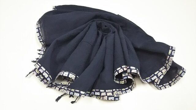 コットンボイルワッシャーのストール リバティ Joshua | iichi 日々の暮らしを心地よくするハンドメイドやアンティークのマーケットプレイス