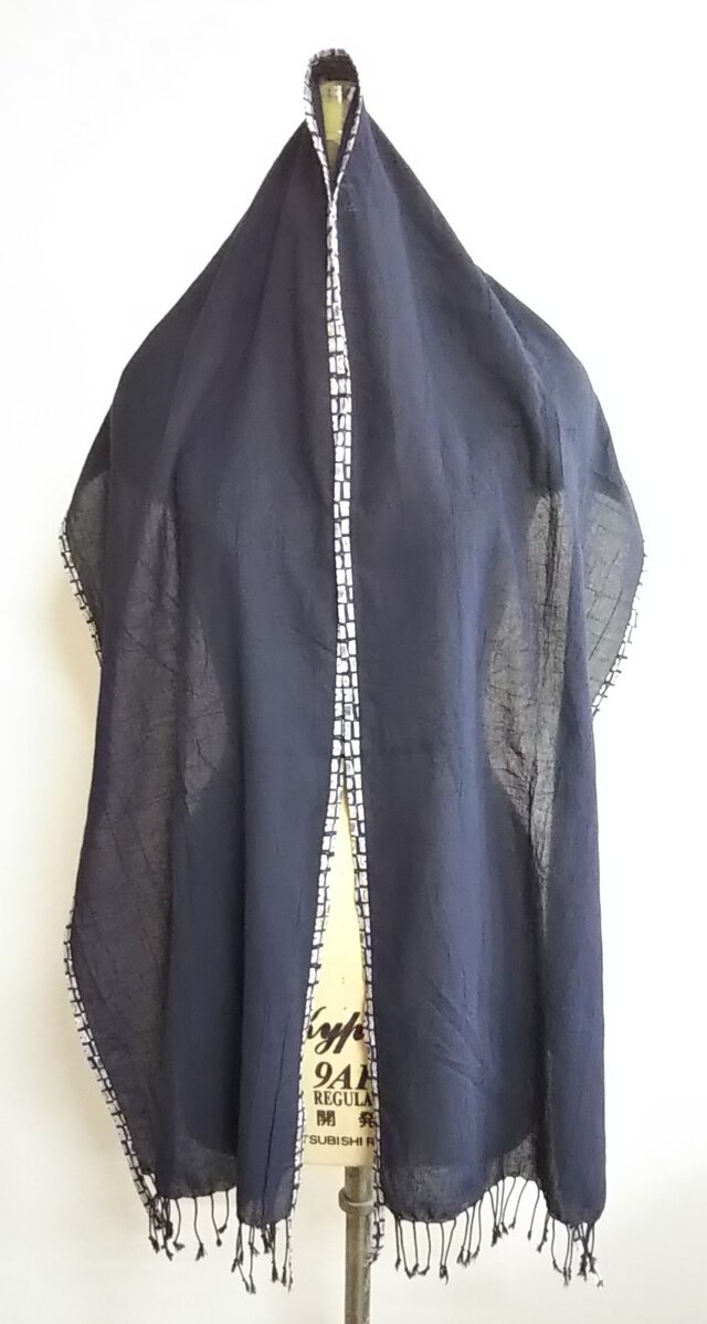 コットンボイルワッシャーのストール リバティ Joshua | iichi 日々の暮らしを心地よくするハンドメイドやアンティークのマーケットプレイス