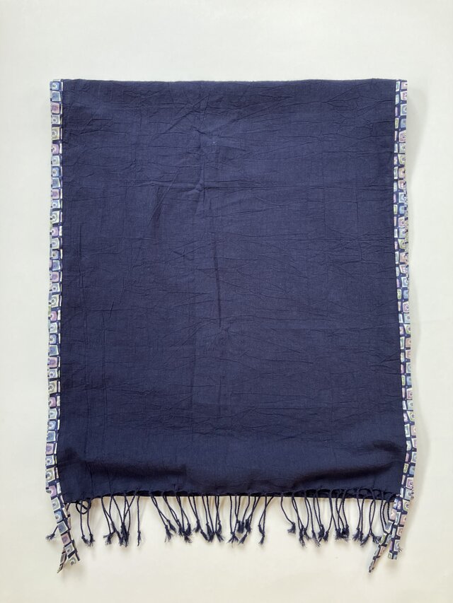 コットンボイルワッシャーのストール リバティ Joshua | iichi 日々の暮らしを心地よくするハンドメイドやアンティークのマーケットプレイス