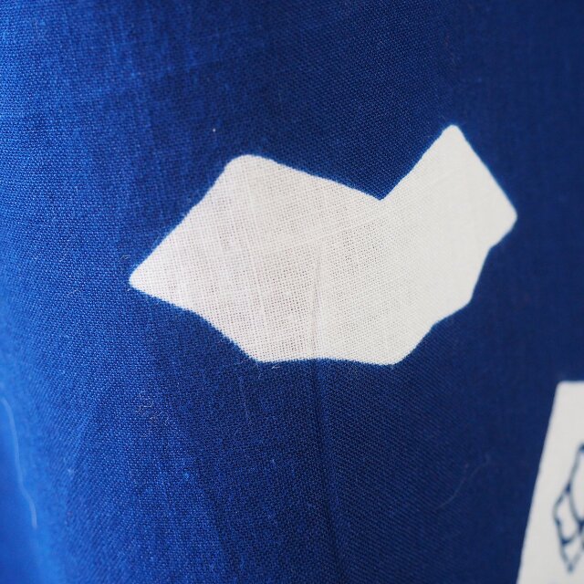 セットアップ ワイドパンツ+ブラウス 扇子文様 浴衣をリメイク set0005 / 古布 ゆかた 着物 ボトムス | iichi 日々の暮らしを心地よくするハンドメイドやアンティークの ...