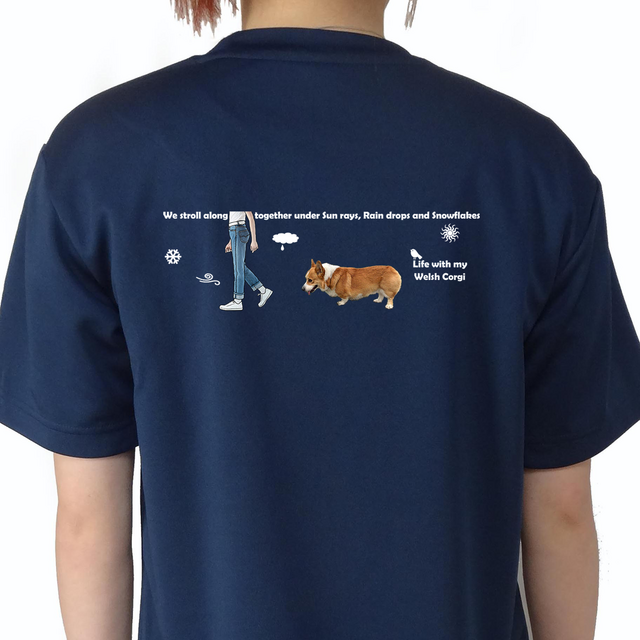 オーダーメイド/ワンコ/全犬種対応/ドライT/オリジナル/犬/うちの子/名入れ/AIなし/イラスト作成/コーギー | iichi 日々の暮らしを心地よくするハンドメイドやアンティークの ...