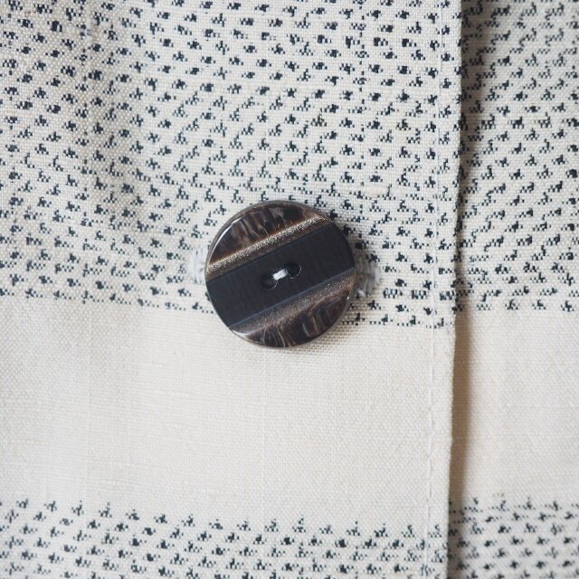 be0005 着物リメイク 紬地と男性襦袢を使ったロングベスト/ 古布 kimono | iichi 日々の暮らしを心地よくするハンドメイドやアンティークのマーケットプレイス