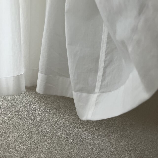 白コットンのロングワンピース（o-op-030) | iichi 日々の暮らしを心地よくするハンドメイドやアンティークのマーケットプレイス