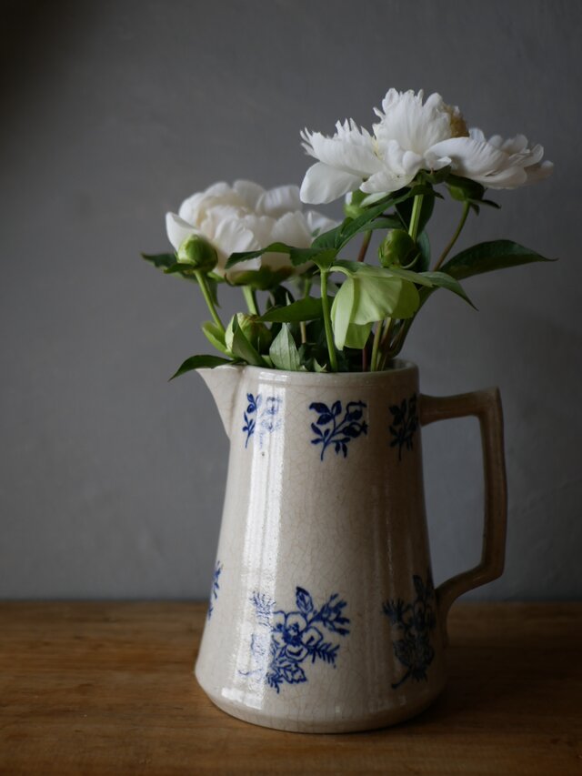 SAINT－UZE ピシェ 花器 水差し アンティーク ブロカントのある暮らし | iichi 日々の暮らしを心地よくするハンドメイドやアンティークのマーケットプレイス