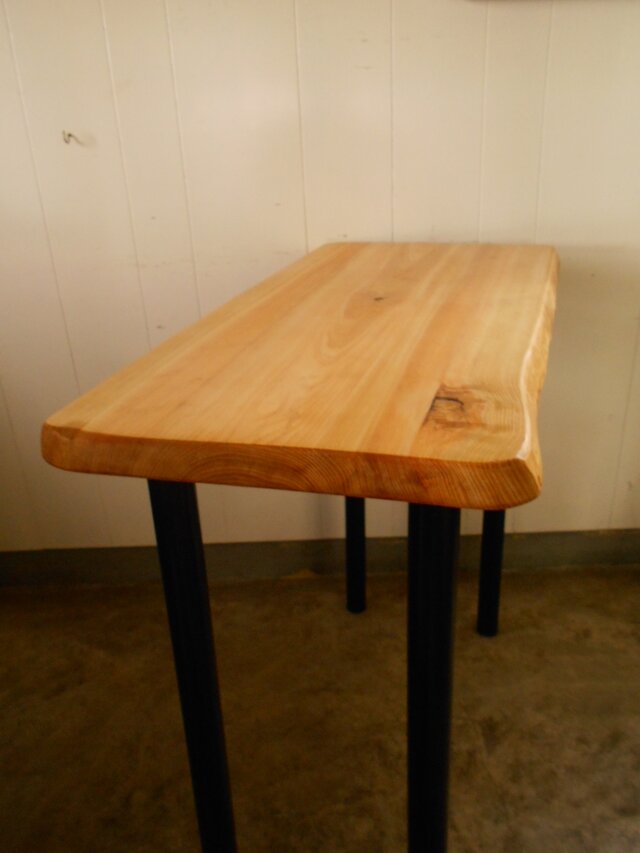 ひのきアイアンテーブルイスセット06-25 | iichi 日々の暮らしを心地よくするハンドメイドやアンティークのマーケットプレイス