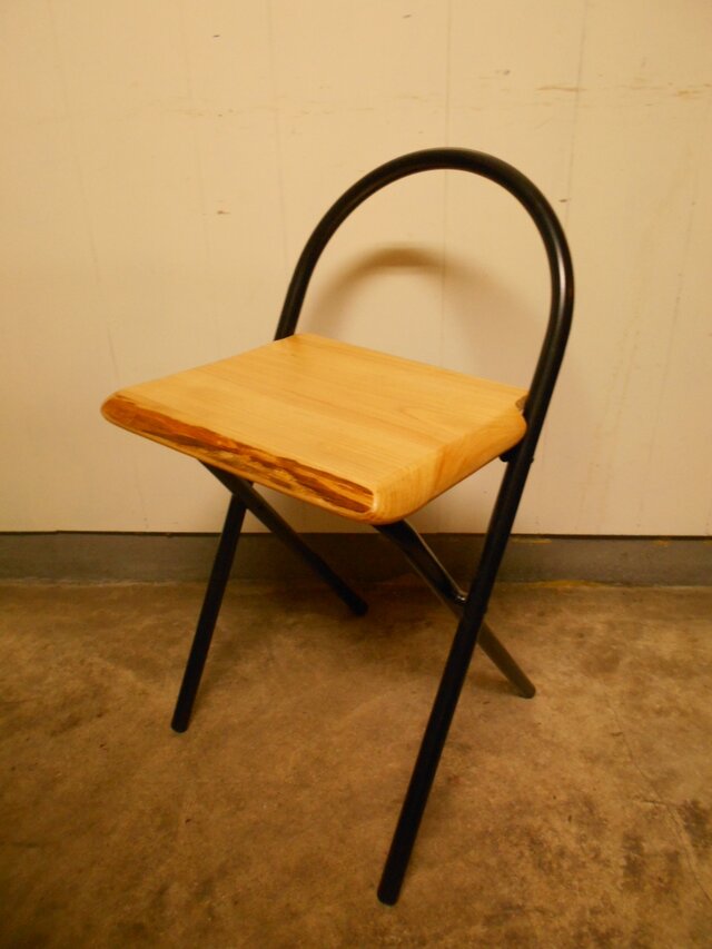 ひのきアイアンテーブルイスセット06-25 | iichi 日々の暮らしを心地よくするハンドメイドやアンティークのマーケットプレイス