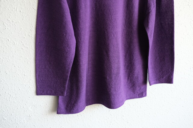 リネンコットンアンダーウェア 7分袖（サルビア・レディースLサイズ） | iichi 日々の暮らしを心地よくするハンドメイドやアンティークのマーケットプレイス