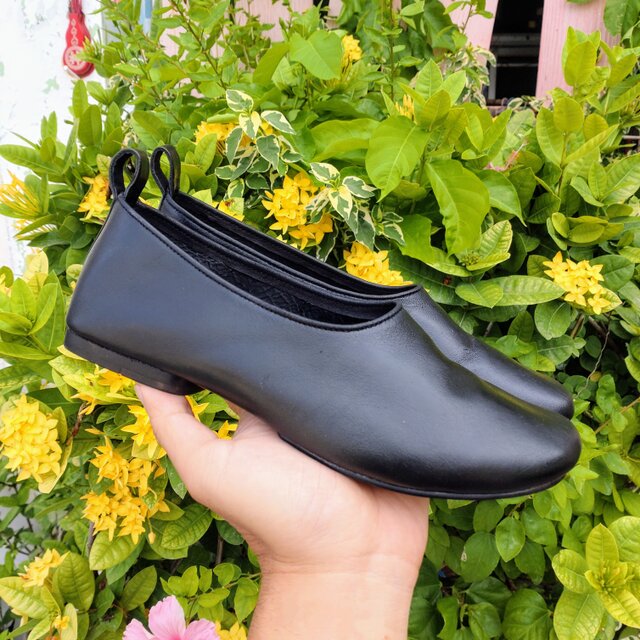 本革バレエシューズ 無料サイズ調整 色変更可 外反母趾 大人可愛い 本革 22cm～26cm | iichi 日々の暮らしを心地よくするハンドメイドやアンティークのマーケットプレイス