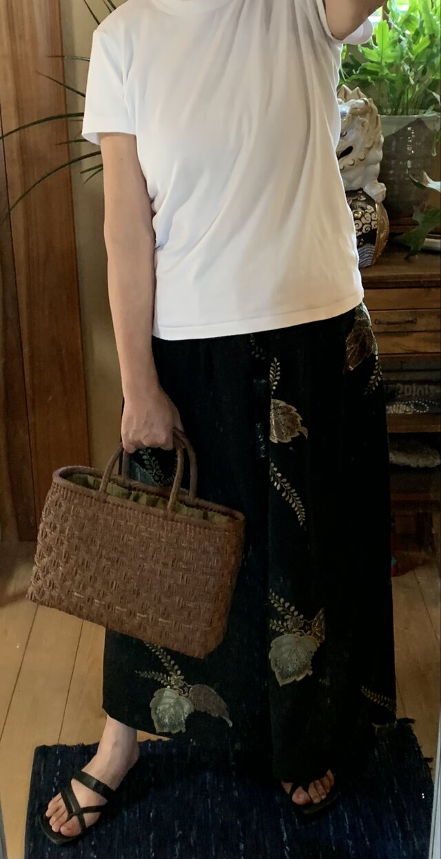 着物羽織解からギャザースカート | iichi 日々の暮らしを心地よくするハンドメイドやアンティークのマーケットプレイス