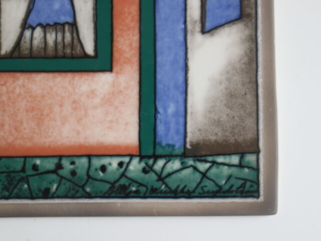 ARABIA / Helja / ウォールプレート Terretuloa 陶板 No.5446 | iichi 日々の暮らしを心地よくするハンドメイドやアンティークのマーケットプレイス