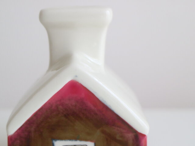 ARABIA / Helja ヘルヤ / Talo キャンドルスタンド レッド No.5913 | iichi 日々の暮らしを心地よくするハンドメイドやアンティークのマーケットプレイス