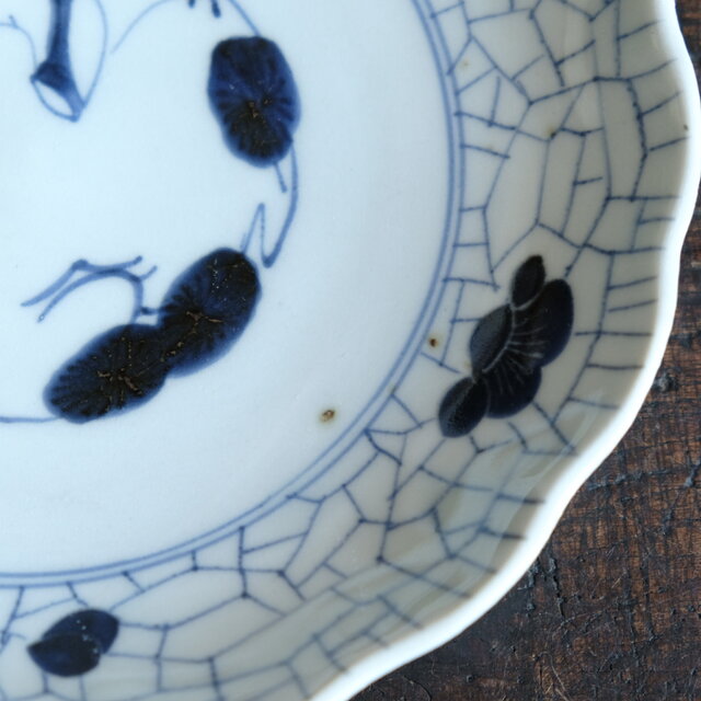 【特価¥2800→¥1800】網目で可愛い 白と藍のコントラスト。伊万里 染付七寸中皿 骨董/antiques 江戸末期 個体D | iichi 日々の暮らしを心地よくするハンドメイドや ...