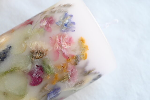 Botanical Candle③ | iichi 日々の暮らしを心地よくするハンドメイドやアンティークのマーケットプレイス