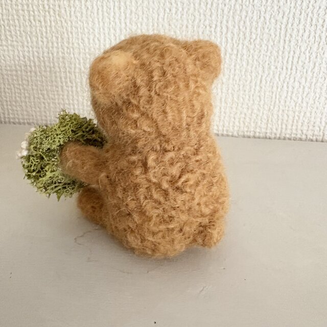 再販 ️11 ちいさなテディベアと花かんむり アプリコット アロマフューザーのコピー | iichi 日々の暮らしを心地よくするハンドメイドやアンティークのマーケットプレイス