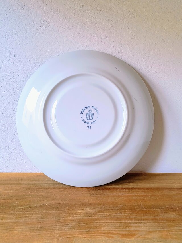 EGERSUND/エーゲルスン KORULEN / カップ＆ソーサー ケーキプレートセット③ | iichi 日々の暮らしを心地よくするハンドメイドやアンティークのマーケットプレイス