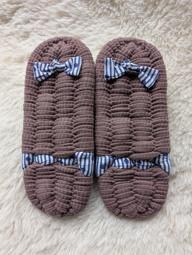 布ぞうり 24cm | iichi 日々の暮らしを心地よくするハンドメイドやアンティークのマーケットプレイス