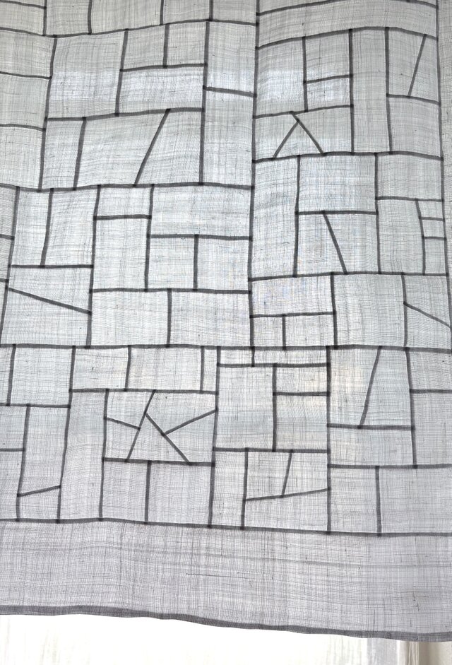 潔い真っ白なポジャギ モシ布 no.6 | iichi 日々の暮らしを心地よくするハンドメイドやアンティークのマーケットプレイス