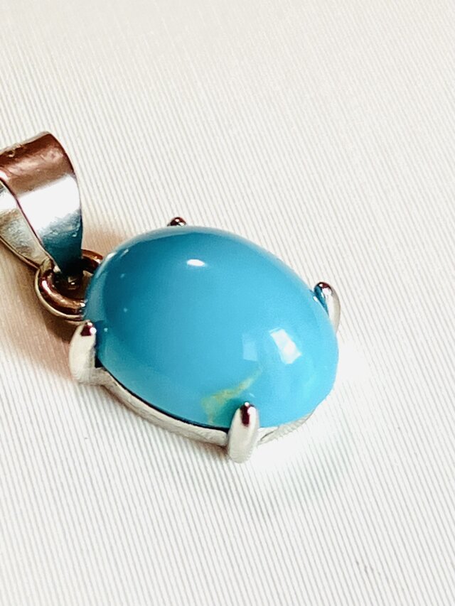 送料込み 40cm 8×6ミリ USAアリゾナ産 キングマンターコイズネックレス シルバー925チェーン ! | iichi 日々の暮らしを心地よくするハンドメイドやアンティークのマーケットプレイス