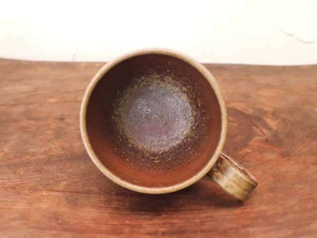 備前焼 コーヒーカップ(丸) c4-004 | iichi 日々の暮らしを心地よくするハンドメイドやアンティークのマーケットプレイス