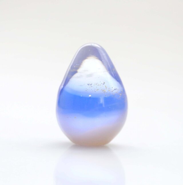 [outlet] ガラスの雫の小さなオブジェ 「宵の星空」 | iichi 日々の暮らしを心地よくするハンドメイドやアンティークのマーケットプレイス