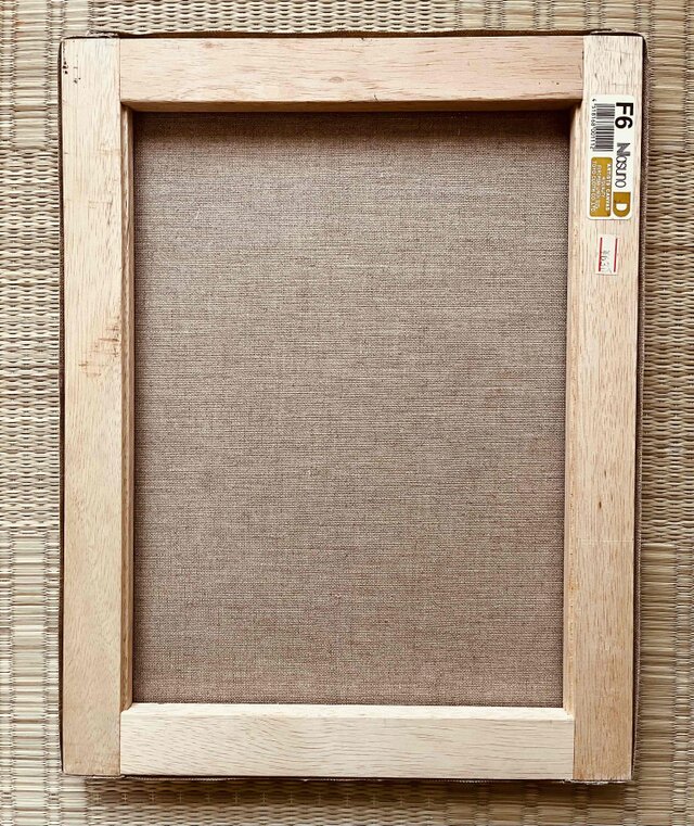 32×41㎝「歯が生えたよ」F6・原画・油彩 | iichi 日々の暮らしを心地よくするハンドメイドやアンティークのマーケットプレイス