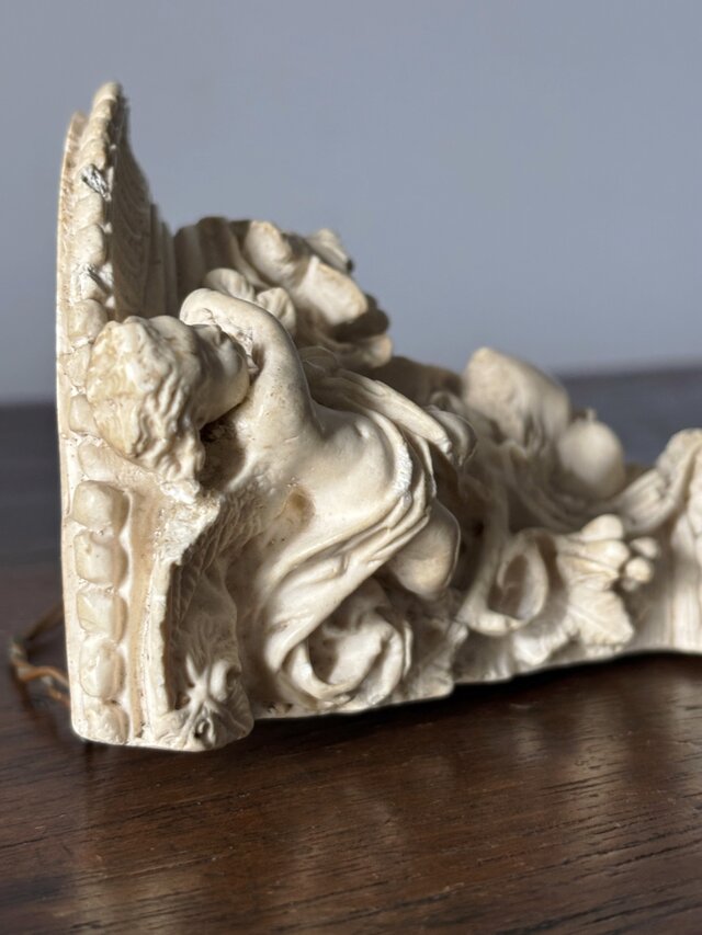 コンソール 智天使 海泡石 メシャム フランス アンティーク 0502223 | iichi 日々の暮らしを心地よくするハンドメイドやアンティークのマーケットプレイス