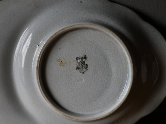 GIEN ジアン アンティークプレート フランスアンティーク アンティークのある暮らし | iichi 日々の暮らしを心地よくするハンドメイドやアンティークのマーケットプレイス