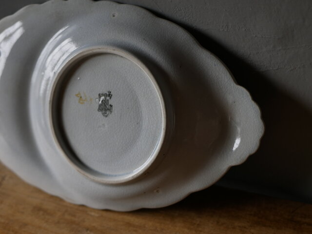 GIEN ジアン アンティークプレート フランスアンティーク アンティークのある暮らし | iichi 日々の暮らしを心地よくするハンドメイドやアンティークのマーケットプレイス