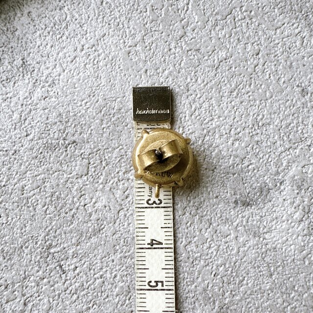 P671-【 J.CREW 】ヴィンテージピアス Gold Tone Amber Color Crystal Cut Glass | iichi 日々の暮らしを心地よくするハンドメイドや ...