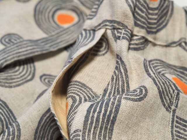 ブロックプリント/総柄ワイドパンツ① | iichi 日々の暮らしを心地よくするハンドメイドやアンティークのマーケットプレイス