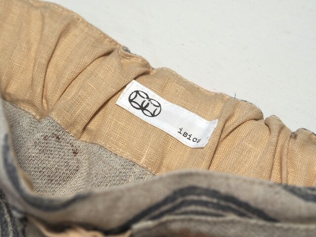 ブロックプリント/総柄ワイドパンツ② | iichi 日々の暮らしを心地よくするハンドメイドやアンティークのマーケットプレイス